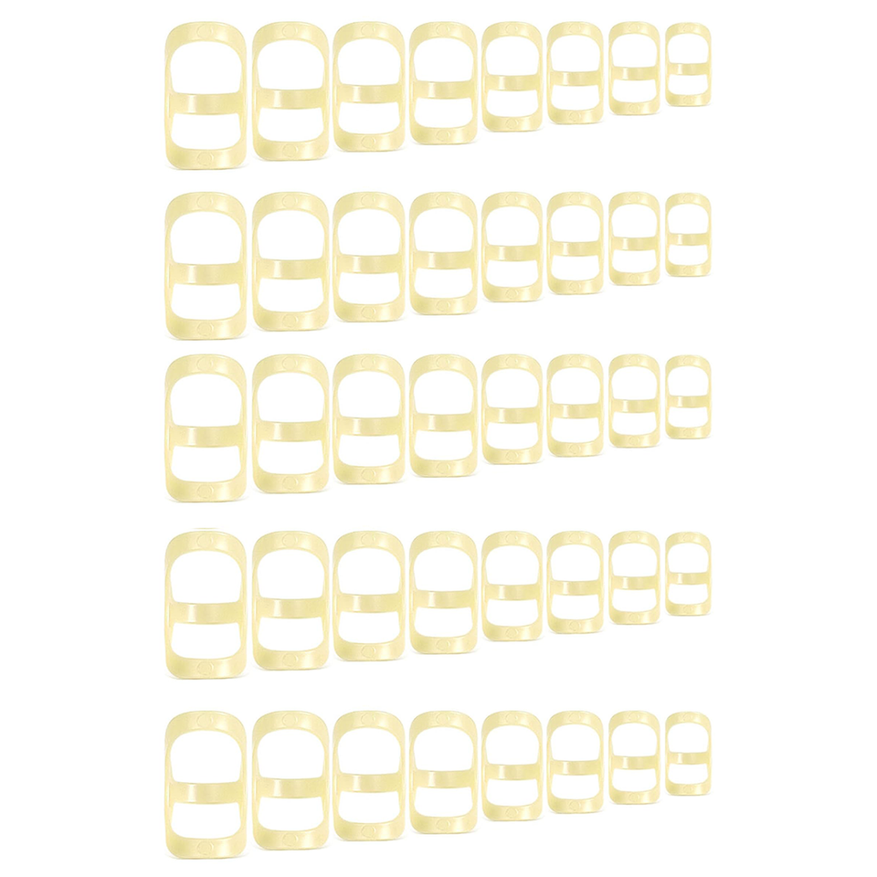 8-40 PCS Oval Finger Splints Trigger Finger Kit for Size 5,6,7,8,9,10 ...