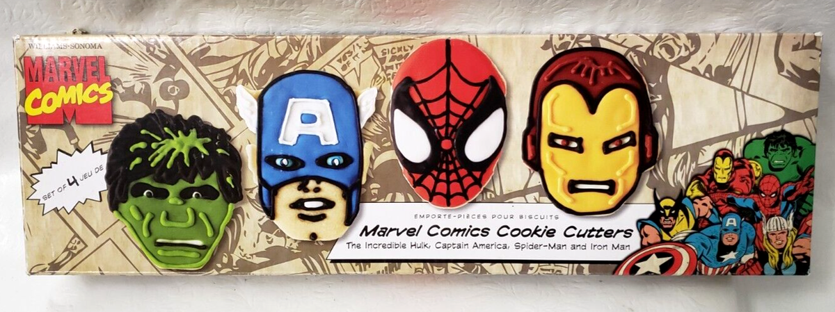 Superhero Cookie Cutter Shapes