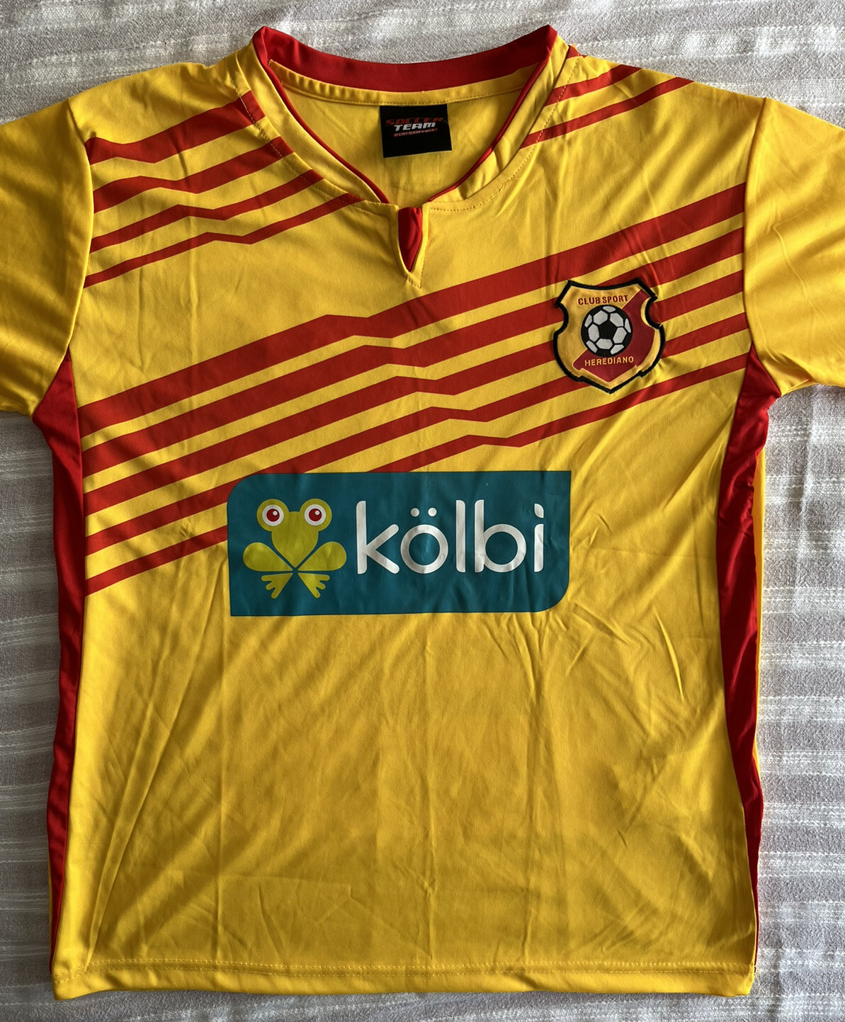 Club Sport CS Herediano Costa Rica Soccer Jersey Shirt Sponsor Logo Sm ...