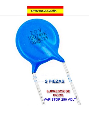 Varistors 10D241K 250V 2Pz Voltage Protection Vdr Resistance Resistor ...