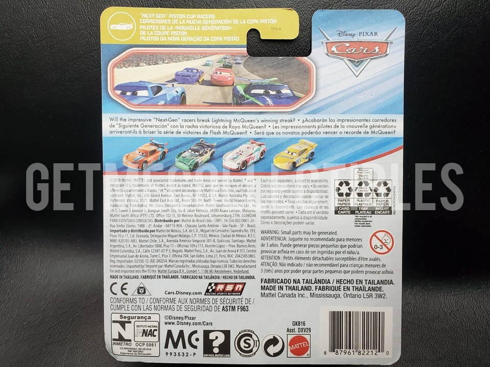 DISNEY PIXAR CARS HARVEY RODCAP EASY IDLE NEXT GEN RACERS 2020 SAVE 6% ...