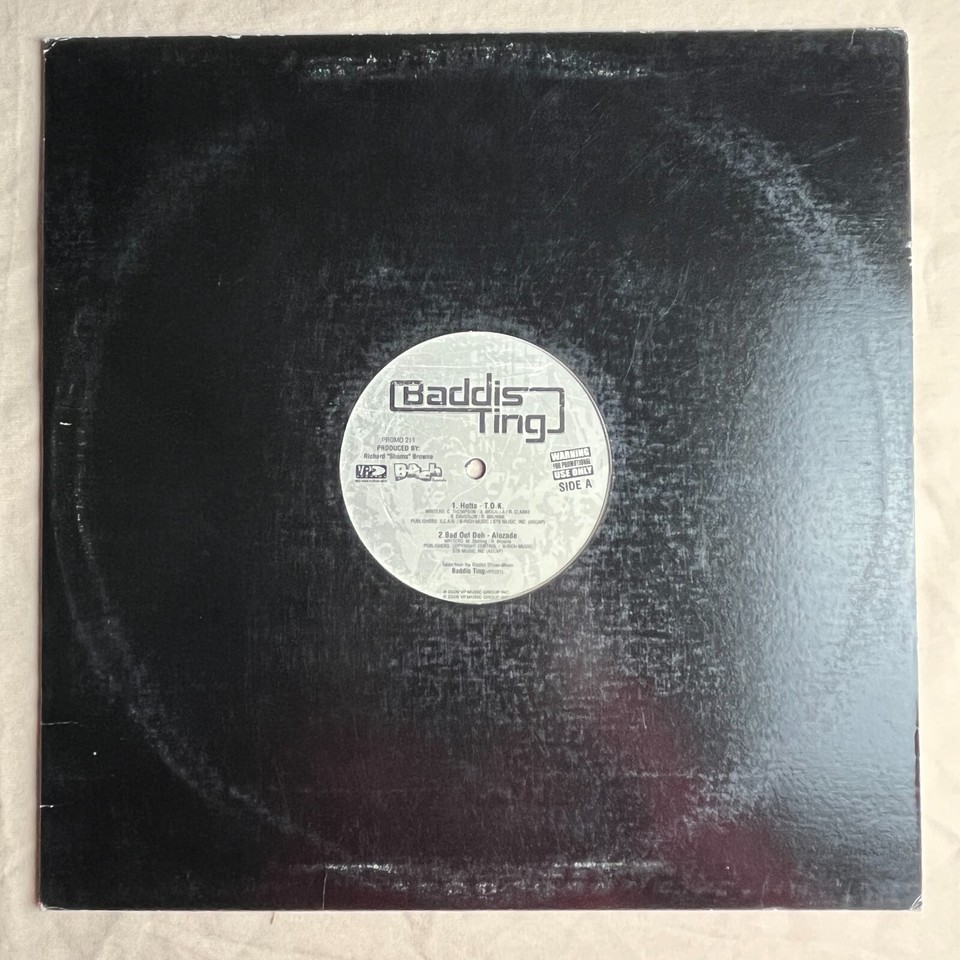VARIOUS Baddis Ting 2006 Vinyl Maxi-Single VP Records Promo 211 - VG+ ...