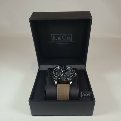 New L & CO Timepiece Mens Watch | eBay