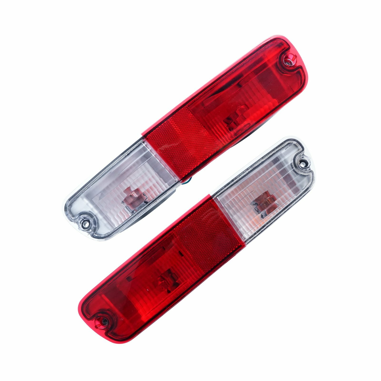 Fit Mitsubishi Pajero Shogun Rear Bumper Reflector Light L&R 02-06 V73 ...