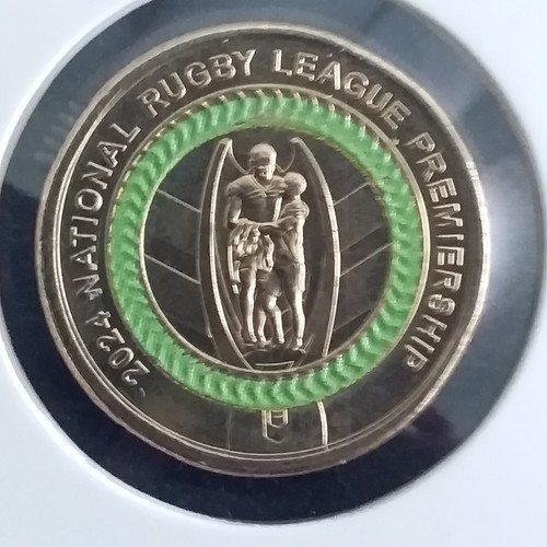 $2 2024 Australian National Rugby League Premiership TWO Dollar Coin ...