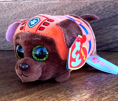 Paw Patrol ZUMA Plush Toy Ty Teeny Tys Beanie Boos 4" Mini Stackable ...