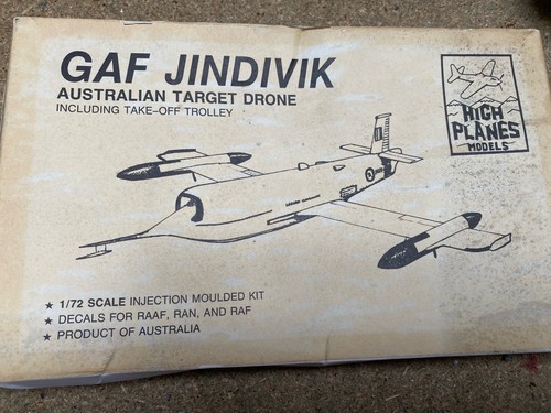 GAF "Jindivik" Australian Target Drone 1/72 High Planes Models Kit ...