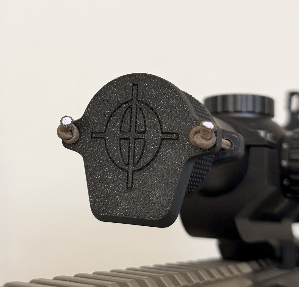 Cyclops Black 30mm ARD LPVO KillFlash Scope Cover Elastic Center Hole ...