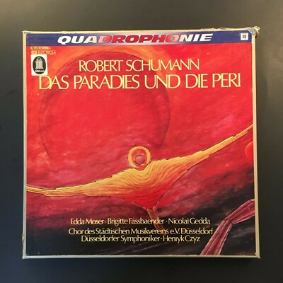 ROBERT SCHUMANN 'Das Paradies Und Die Peri' | eBay