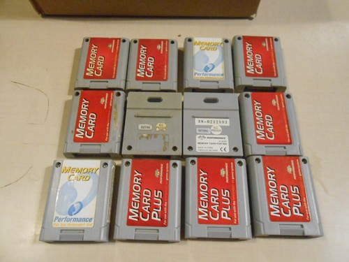 N64 Nintendo 64 Memory Card/Controller Pak OFF BRAND (Regular or 4X ...
