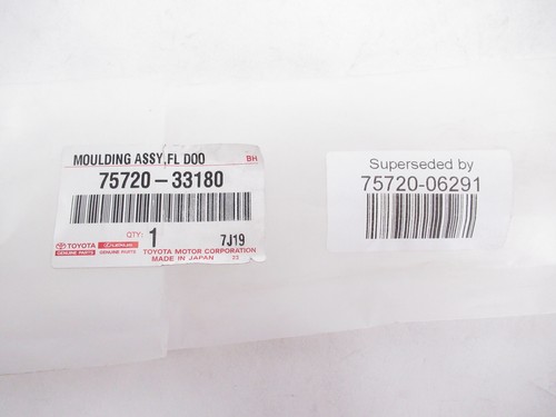 Genuine OEM Toyota 75720-06291 Driver Front Door Molding Assy | eBay