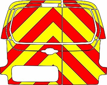 CHEVRON KIT FOR VAUXHALL COMBO 2019+ FULL CHAPTER 8 PRISMATIC ...