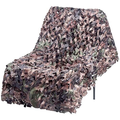 Camo Netting Camouflage Netting, Bulk 4.9ft*3.28ft(1.5m*1m) Camo Bionic ...