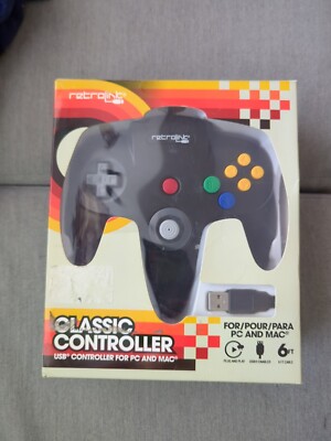 RetroLink Nintendo 64 USB Classic Controller For PC and Mac | eBay
