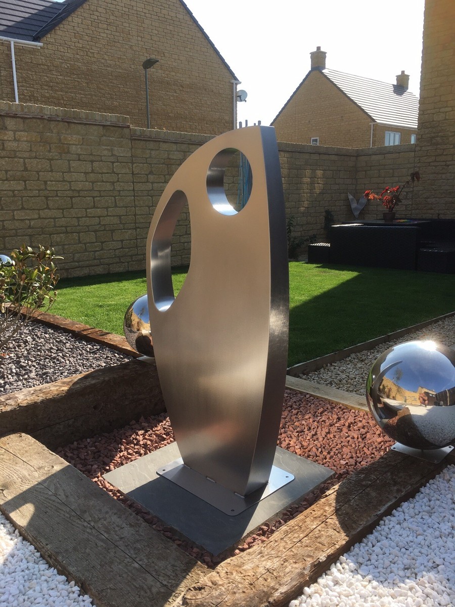 Stainless Steel Garden Sculptures Large Metal Garden Sculptures