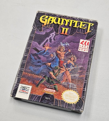 Gauntlet II Nintendo NES System Complete (CIB) | eBay