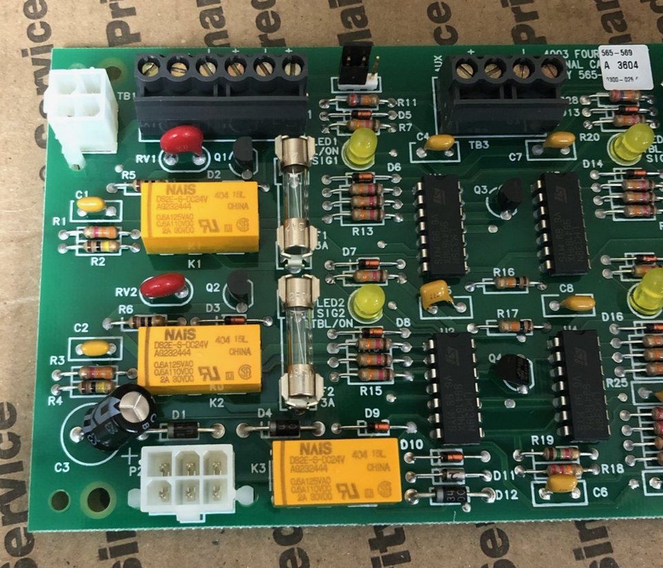 Simplex 4009 565-569 Signal Card | eBay