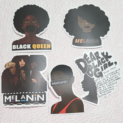 Melanin Stickers - Assorted- 5 | eBay