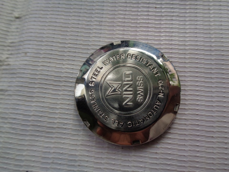 RARE Swiss SS Vintage Nino Men's Automatic Wristwatch | Gray Oval Dial ...