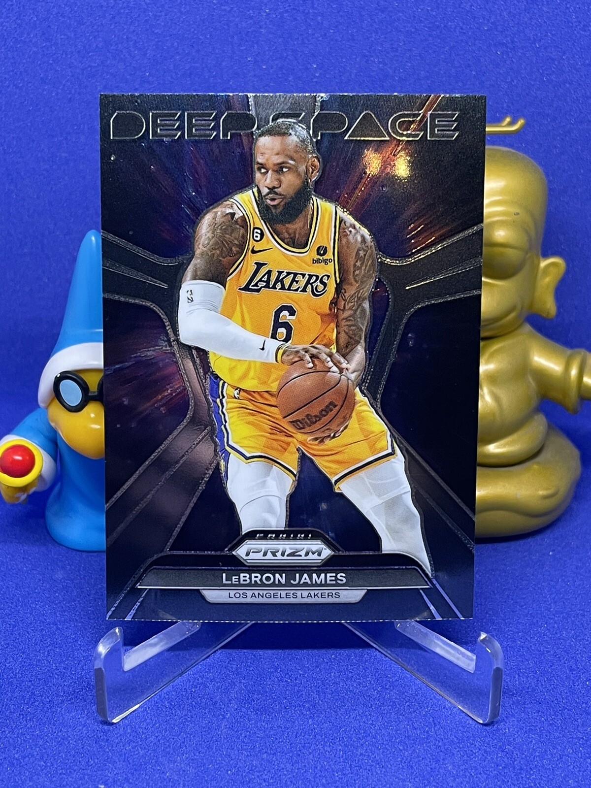 2023-24 Prizm LeBron James DEEP SPACE #7 Panini Los Angeles Lakers ...