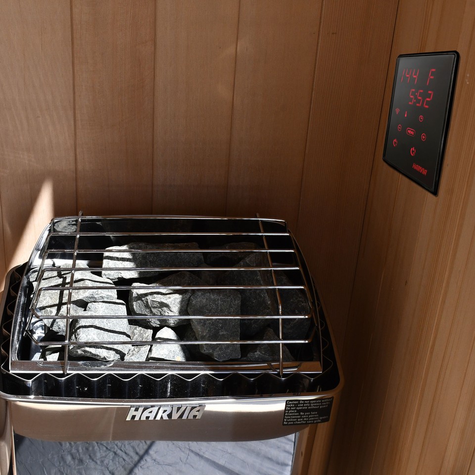 Harvia Electric 6kW Sauna Heater Digital Control Panel WIFI Remote ...