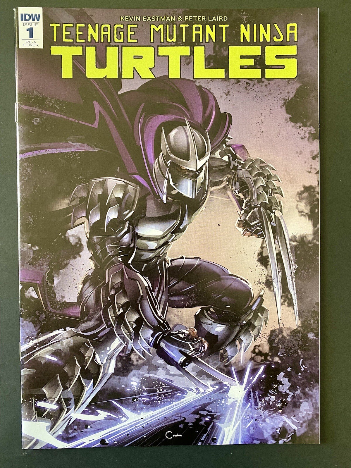 Teenage Mutant Ninja Turtles #1 TMNT Shredder Reprint Cover A Clayton ...