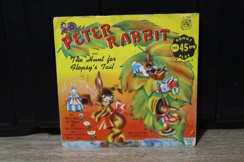 PETER RABBIT 45 RPM PIC SLEEVE RECORD...FB 5 | eBay
