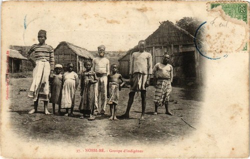 CPA AK Nossie Be- Groupe d'indigenes MADAGASCAR (1044548) | eBay
