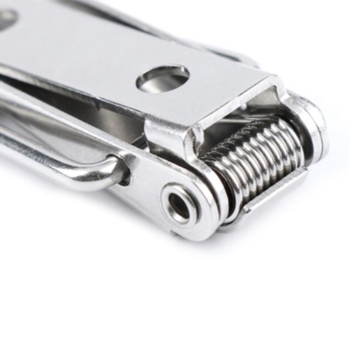 Stainless Steel Toggle Box Lock Cap Lock Hardware Buckle Spring Loaded ...