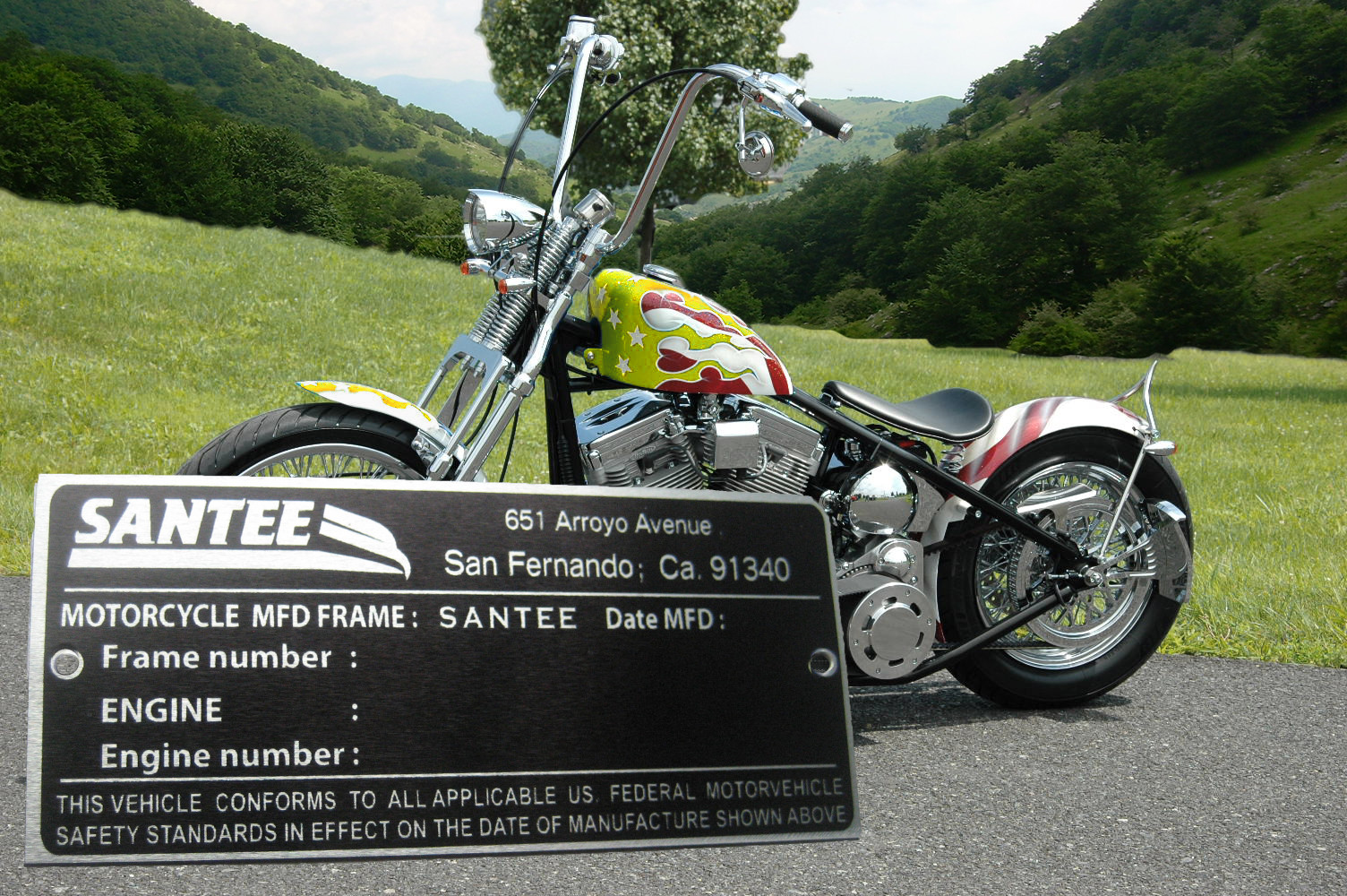 Santee Frame Numbers