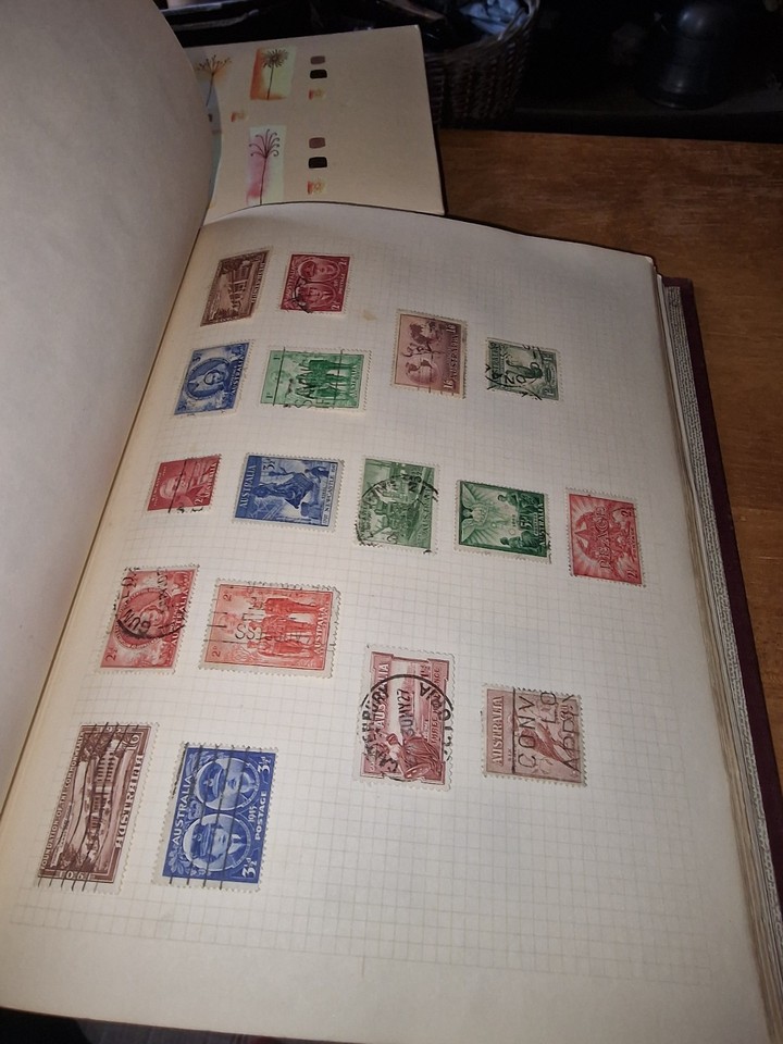 old stamp album with stamps LOT 2 | eBay UK