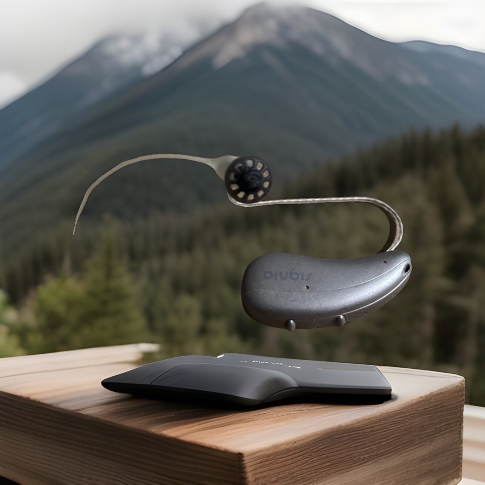 Signia Model 5AX Hearing Aids Pure Charge & Go Bluetooth Rechargeable W ...