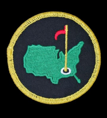 GOLF MASTERS TOURNAMENT LOGO AUGUSTA IRON ON GOLF SPORTS PATCH | eBay