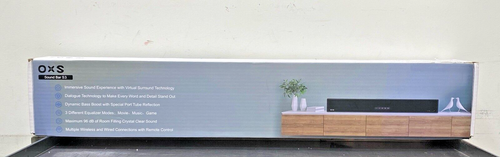 OXS Sound Bar S3 TV Home Theater Audio with Built-in Subwoofer | eBay