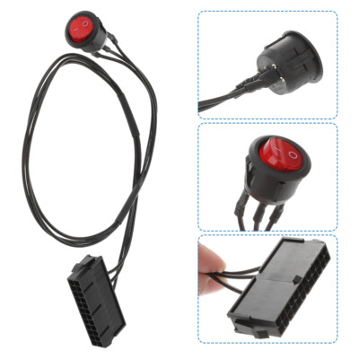 Power Supply Jumper Bridge Cable Motherboard Computer Cord Tester Self ...