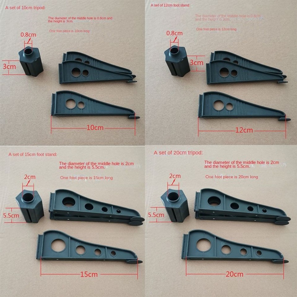 Plastic Christmas Tree Stand Base Triangle Christmas Tree Stand Legs ...