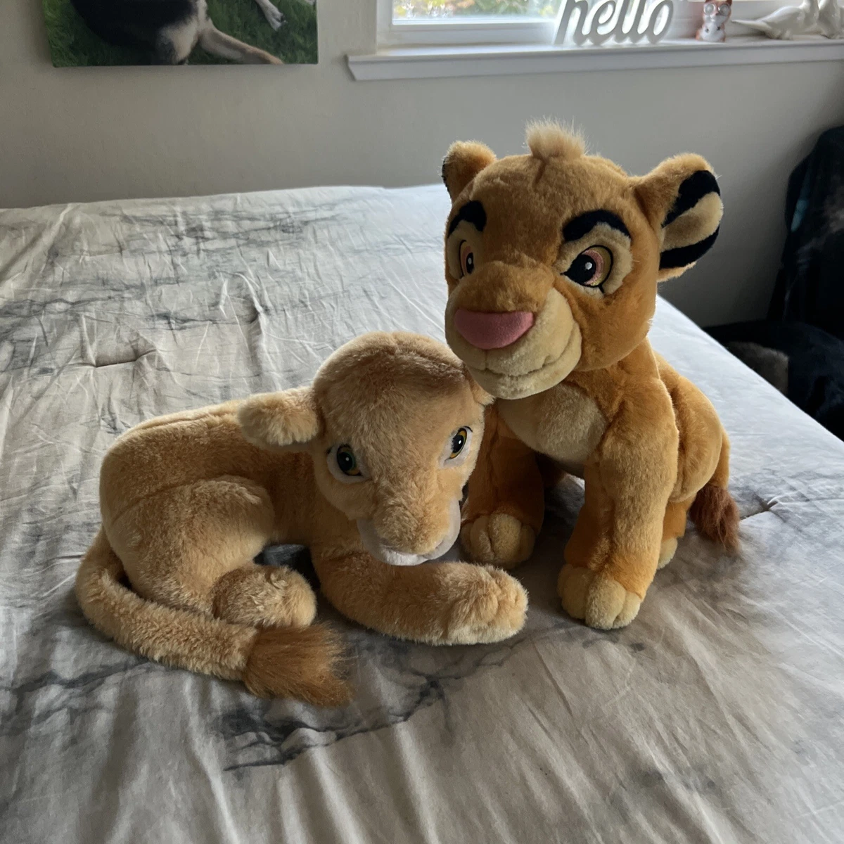 Cute Lion King Simba And Nala Cubs