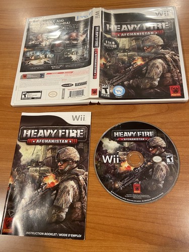 Heavy Fire: Afghanistan (Nintendo Wii, 2011) 859292000454| eBay