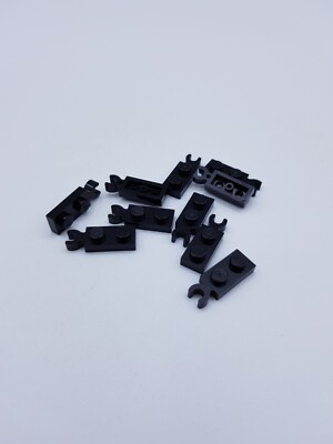 LEGO LOT 10 X PLATE 1X2 W HOLDER NOIR REF 78256 / 6350725 *NEUF* | eBay