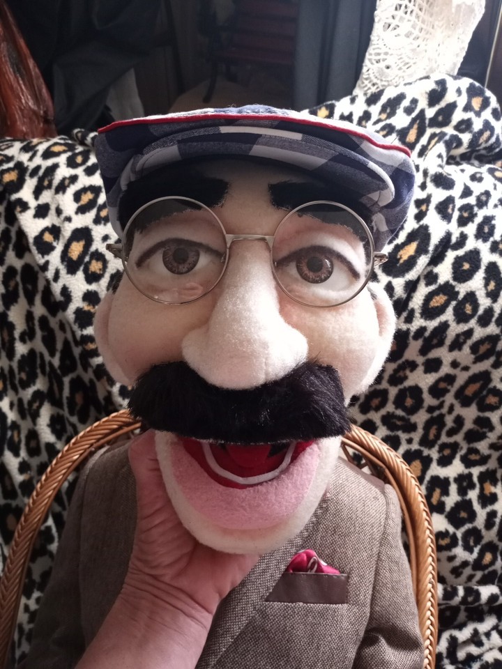 GROUCHO MARX Vent Figure Custom One Of A Kind Professional Soft Puppet ...