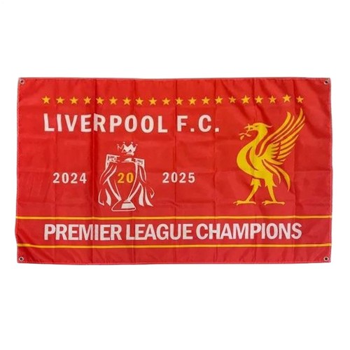 Liverpool Champions Flag 2024-2025 Season League Champions 3x5 Ft | eBay