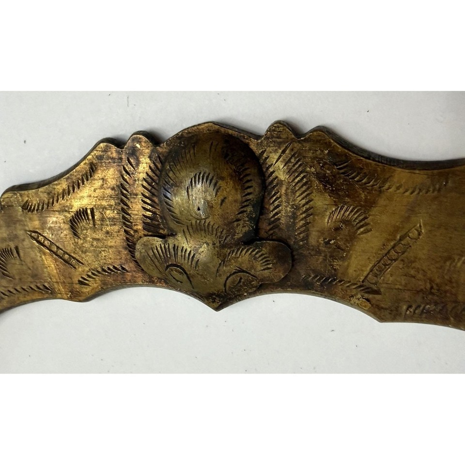 Vintage Brass Repousse Bat Drawer Pull? Curtain Tieback? Gothic Style ...
