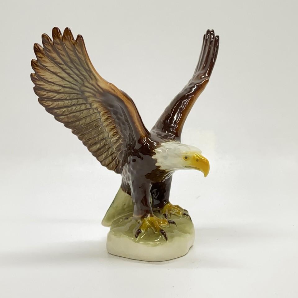 Goebel 1975 White Headed Eagle Porcelain Figurine 5" 38136-12 West ...