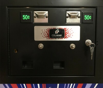 Midway Arcade Coin Door Insert Replacement Price Plates - Brand New NOS ...