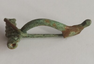 Roman - Ancient Roman Bronze Fibula Brooch