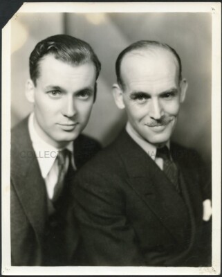 JAMES + RUSSELL GLEASON Portrait by WM. E. THOMAS - Original Vintage ...