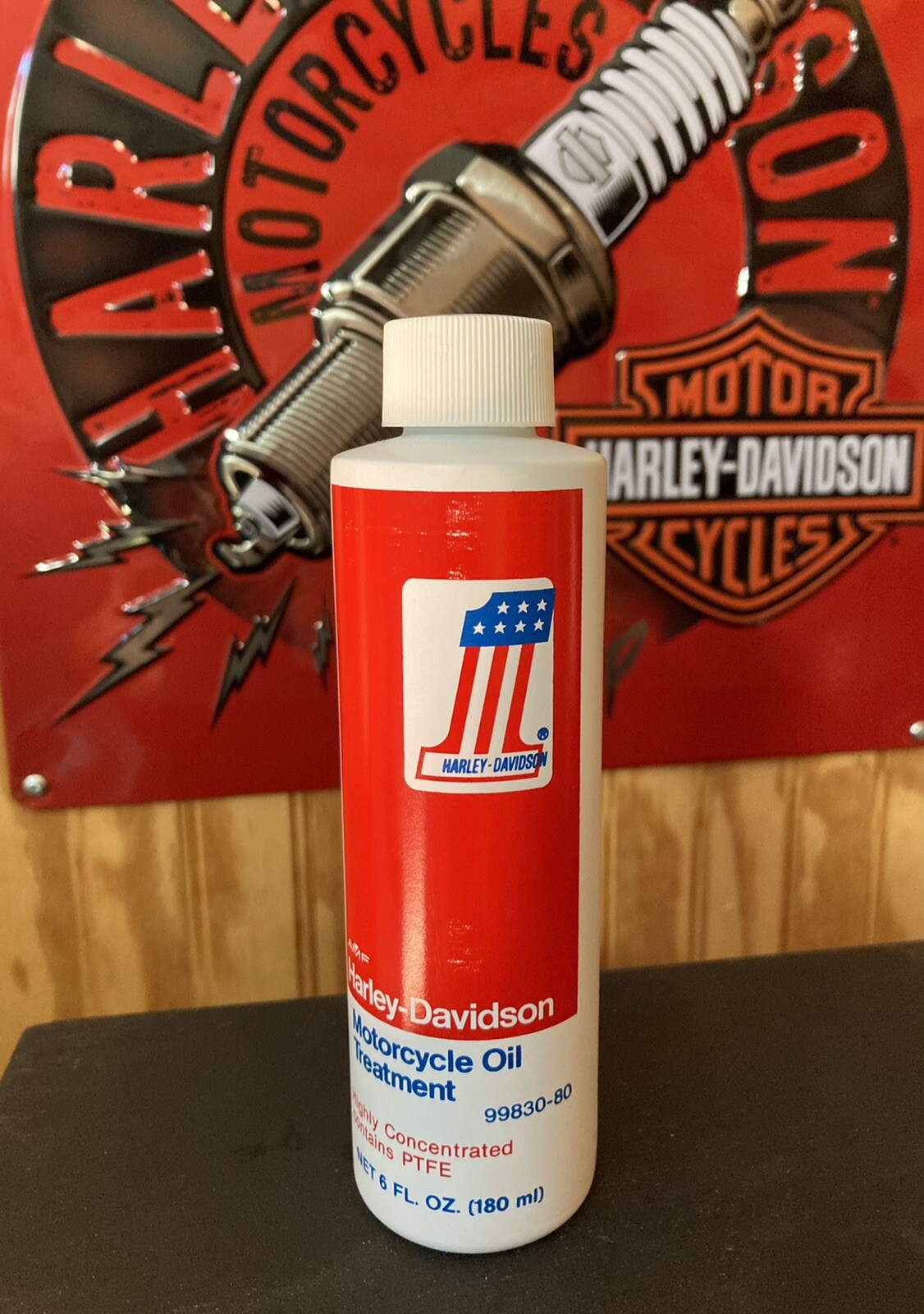 Vintage 1980-81 AMF Harley Davidson Oil Treatment Bottle. NOS | eBay