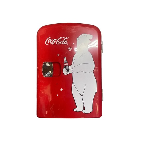 Coca Cola Coke Mini Fridge Koolatron KWC-4 Hot Cold Counter Can Polar ...