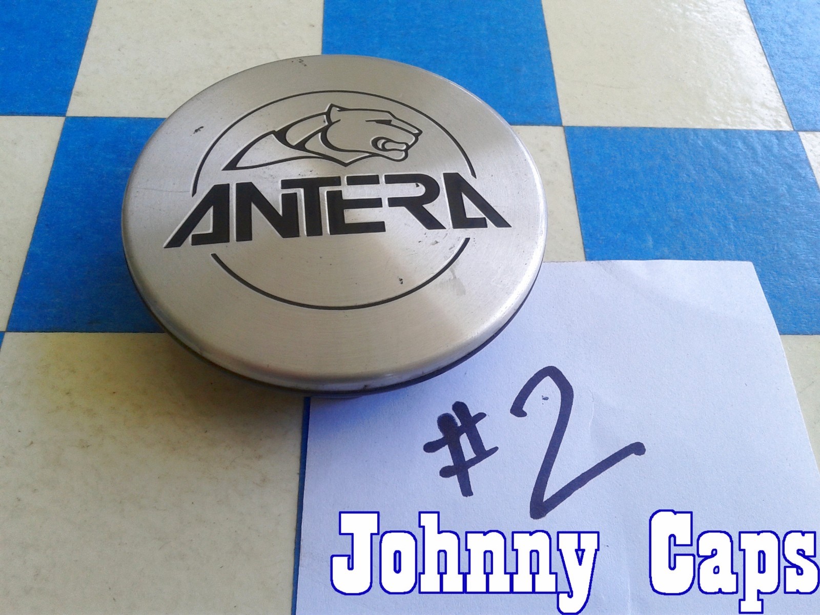 ANTERA Wheels SILVER Center Cap # 191065001 Custom Center Cap (QTY. of ...