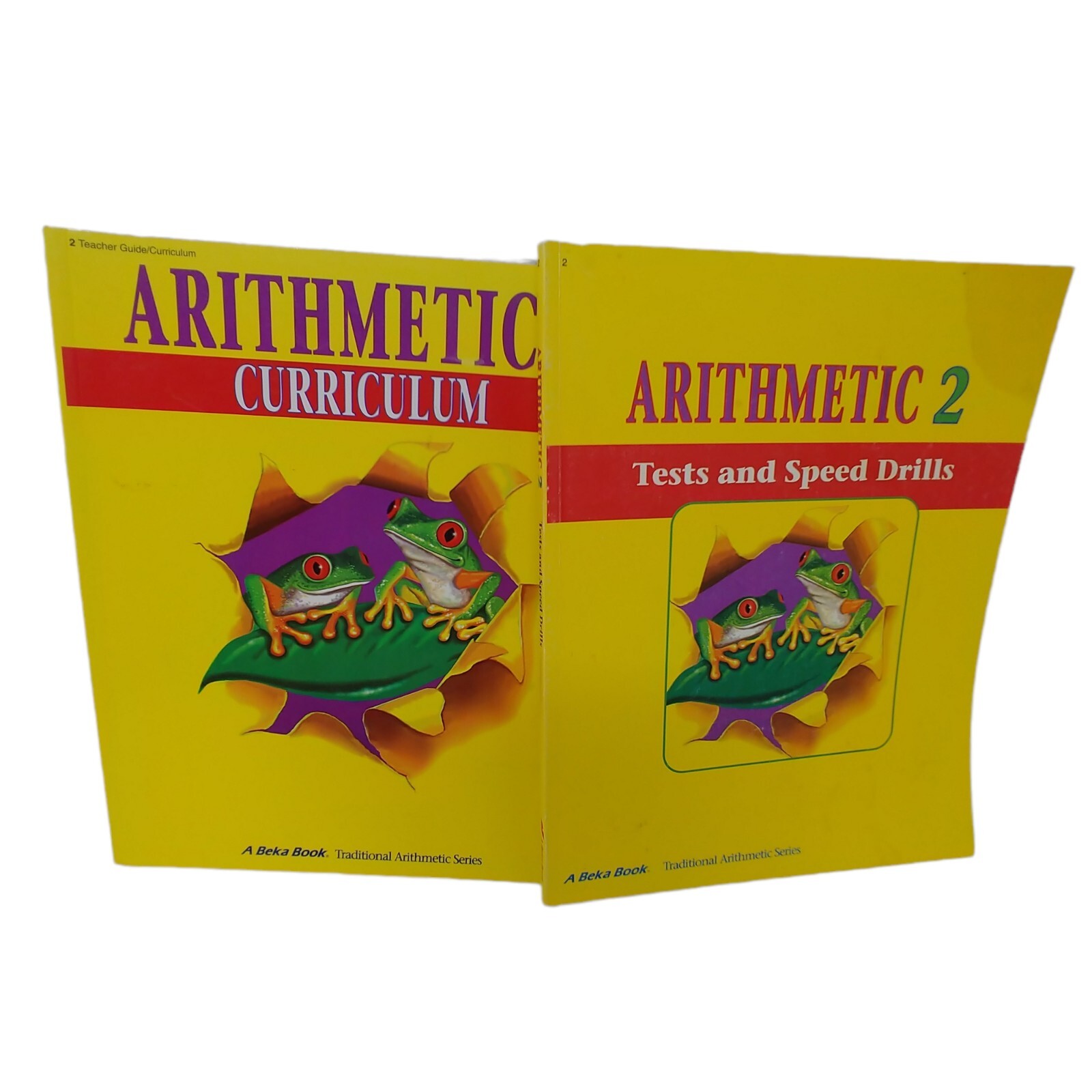 A Beka Abeka Arithmetic 2 Curriculum Teacher Guide and Tests and Speed ...